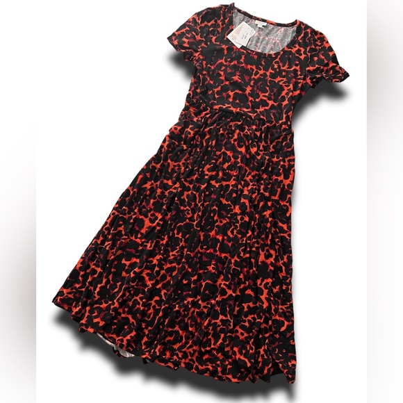 LuLaRoe | Dresses | Lularoe Riley Midi Dress | Poshmark